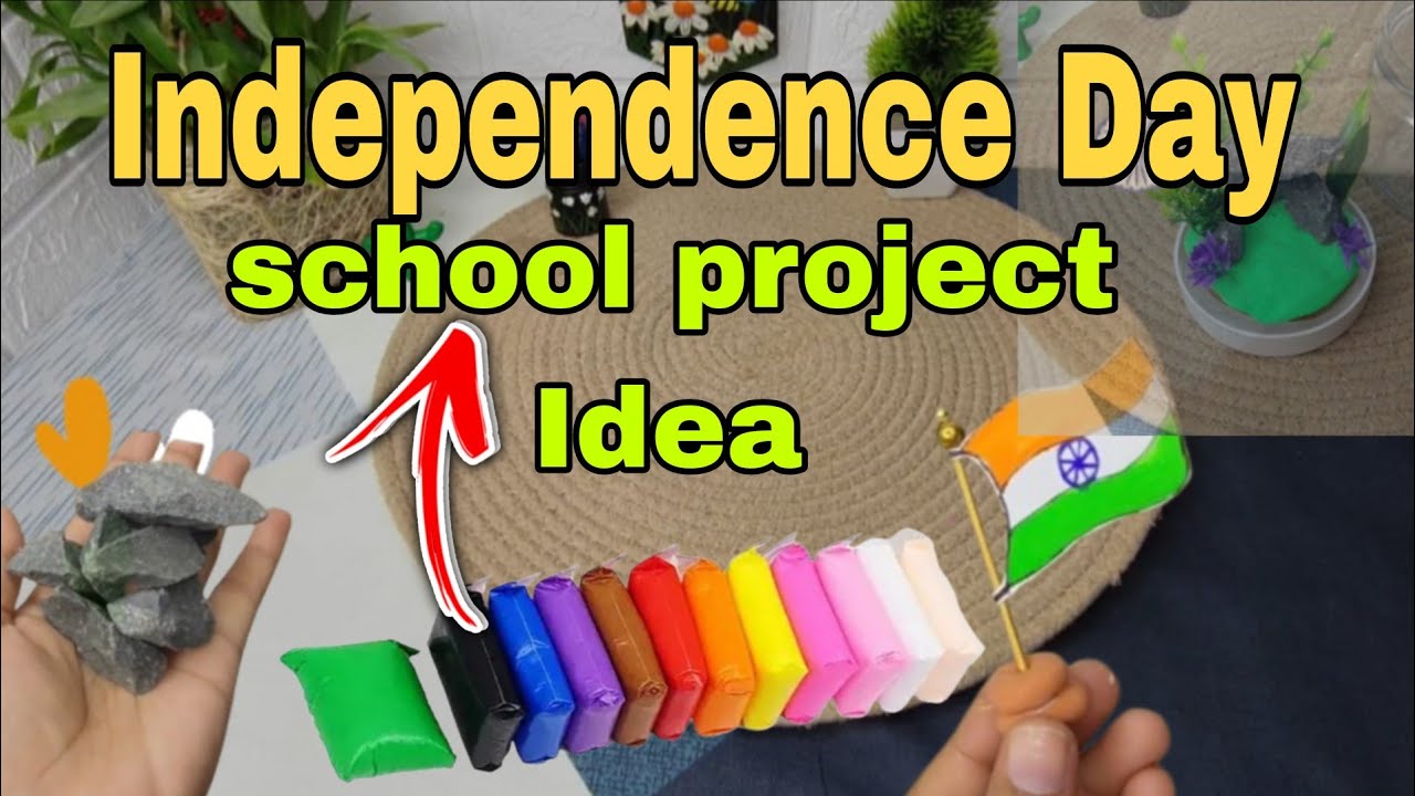 Independence Day craft ideas/ Independence Day School Project Idea with ...
