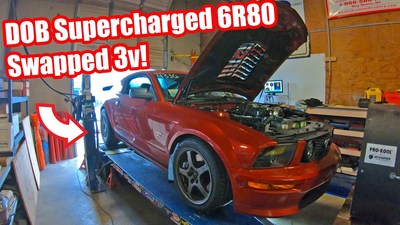 Dynoing the Supercharged 6R80 Swapped 3v Mustang GT! (She RIPS With the ...