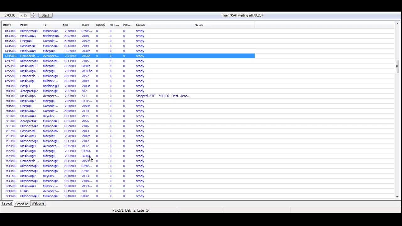 Train Director Павелецкое направление 3:00-6:00 - YouTube