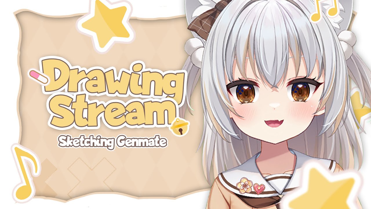 【DRAWING STREAM】Sketching genmate #2 - YouTube