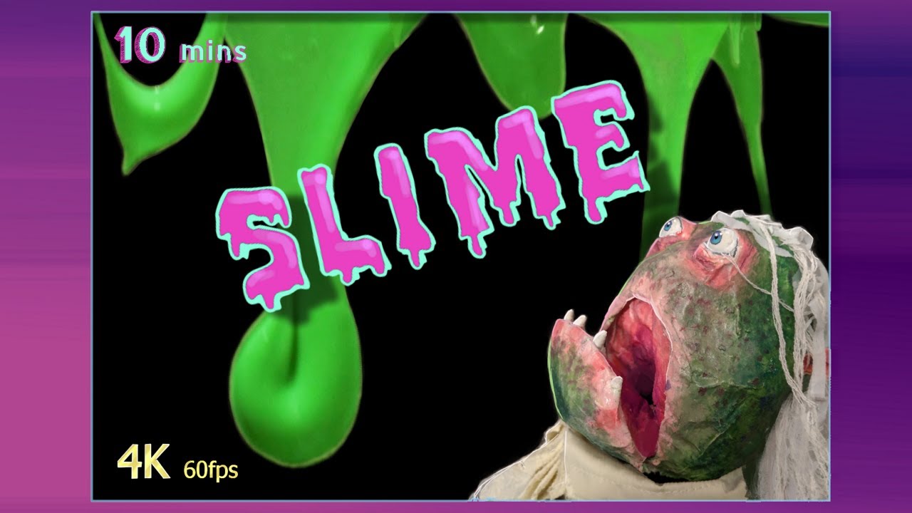 🎃10 mins Dripping Halloween Slime, Video Projection!🎃 - YouTube