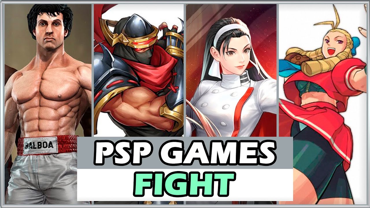 TOP 30 BEST FIGHTING GAMES ON PSP || BEST PSP GAMES - YouTube
