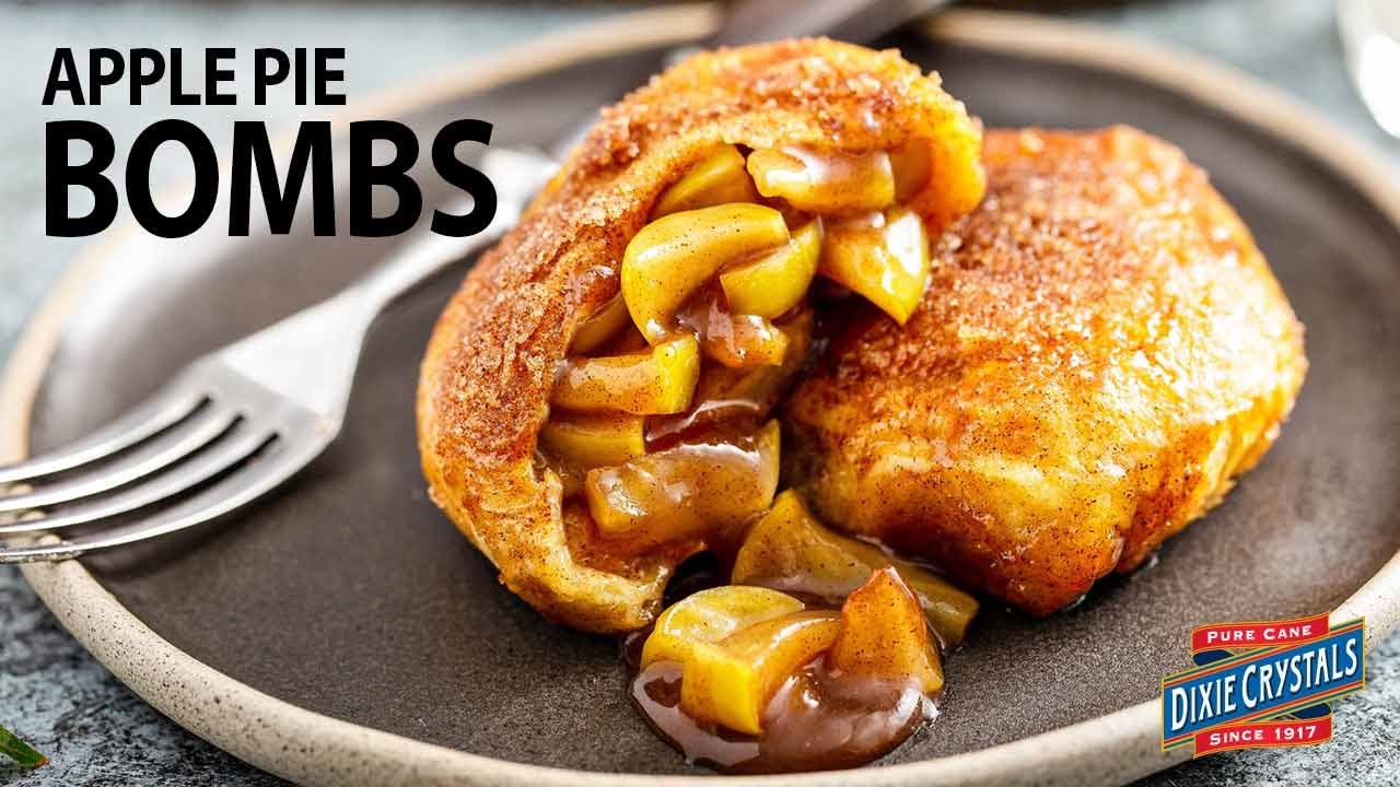How to Make Apple Pie Bombs - YouTube