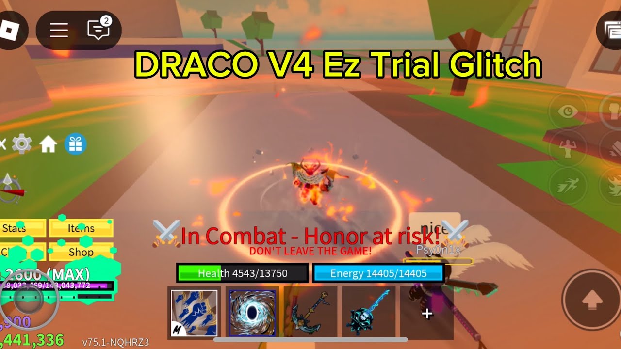 [Must Watch] DRACO V4 New Trial Glitch - YouTube