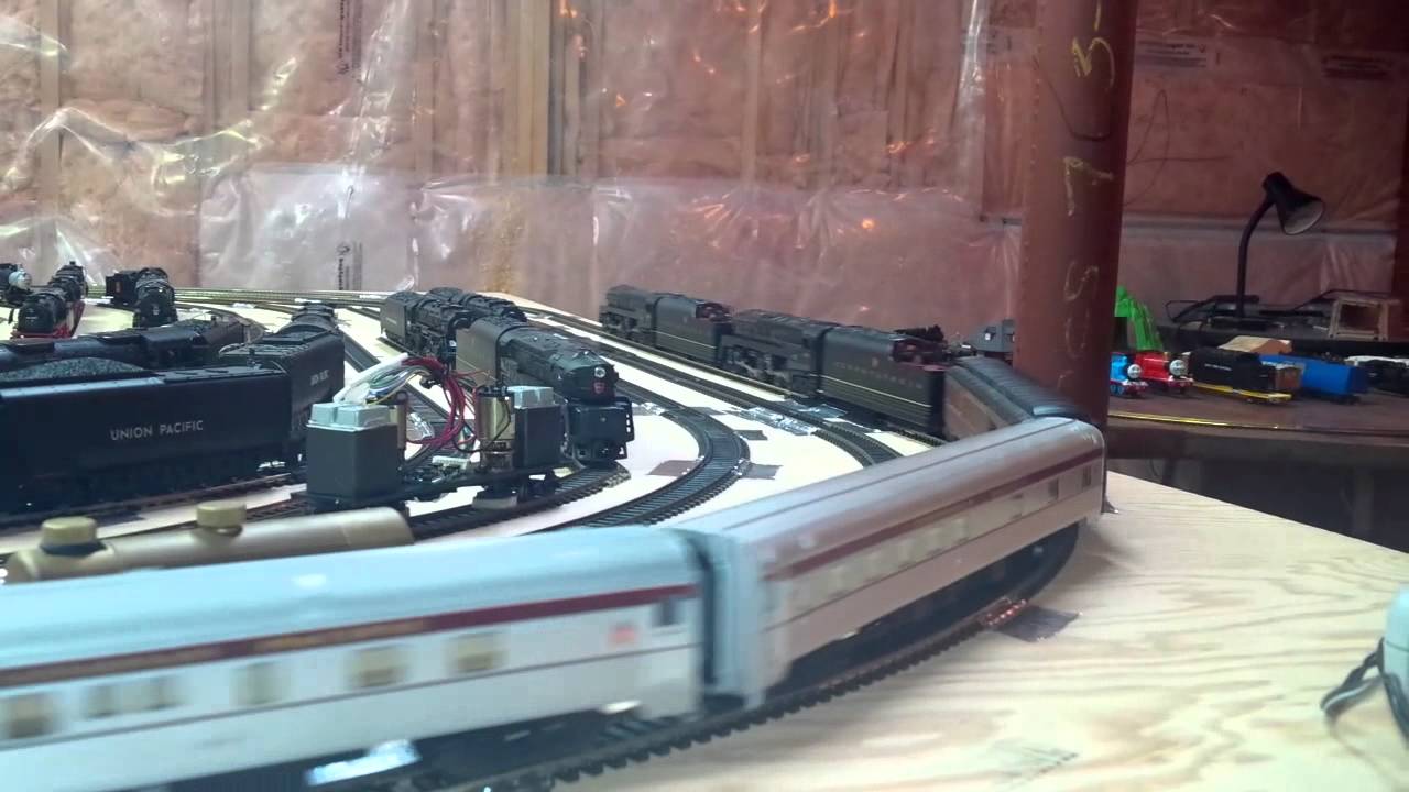 2 bli ho steam 4444 with passenger cars - YouTube