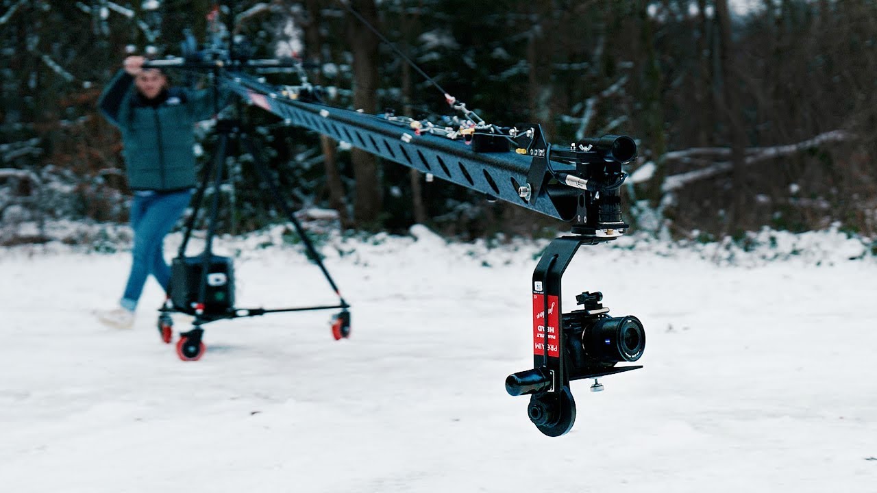 Proaim Jr. Pan Tilt Head for Camera Jib Crane - Assures Beautiful ...