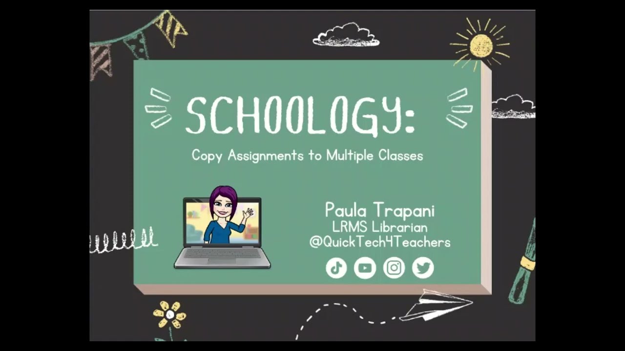 Schoology Copy Assignment To Multiple Classes YouTube Schoology Copy Assignment To Multiple Classes YouTube