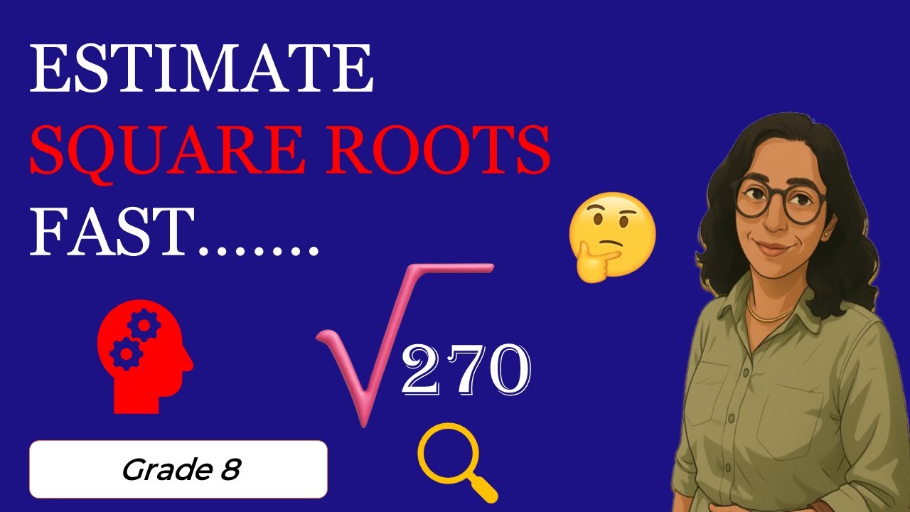 Estimate Square Roots |Grade 8 - YouTube
