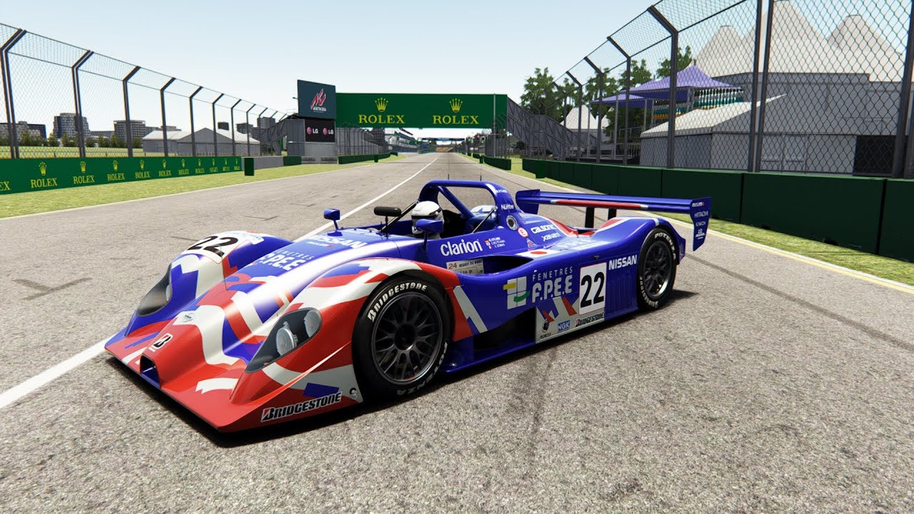 Nissan R391 at Albert Park in Assetto Corsa - YouTube