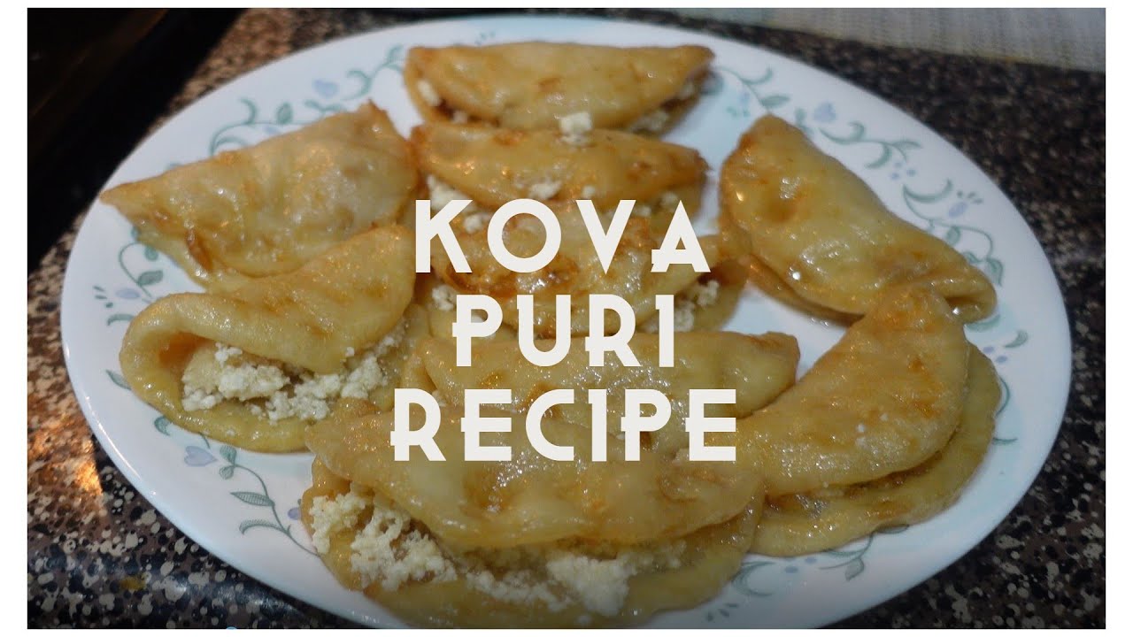కోవా పూరి రెసిపీ | Kova Puri Recipe in Telugu | Indian Sweets - YouTube
