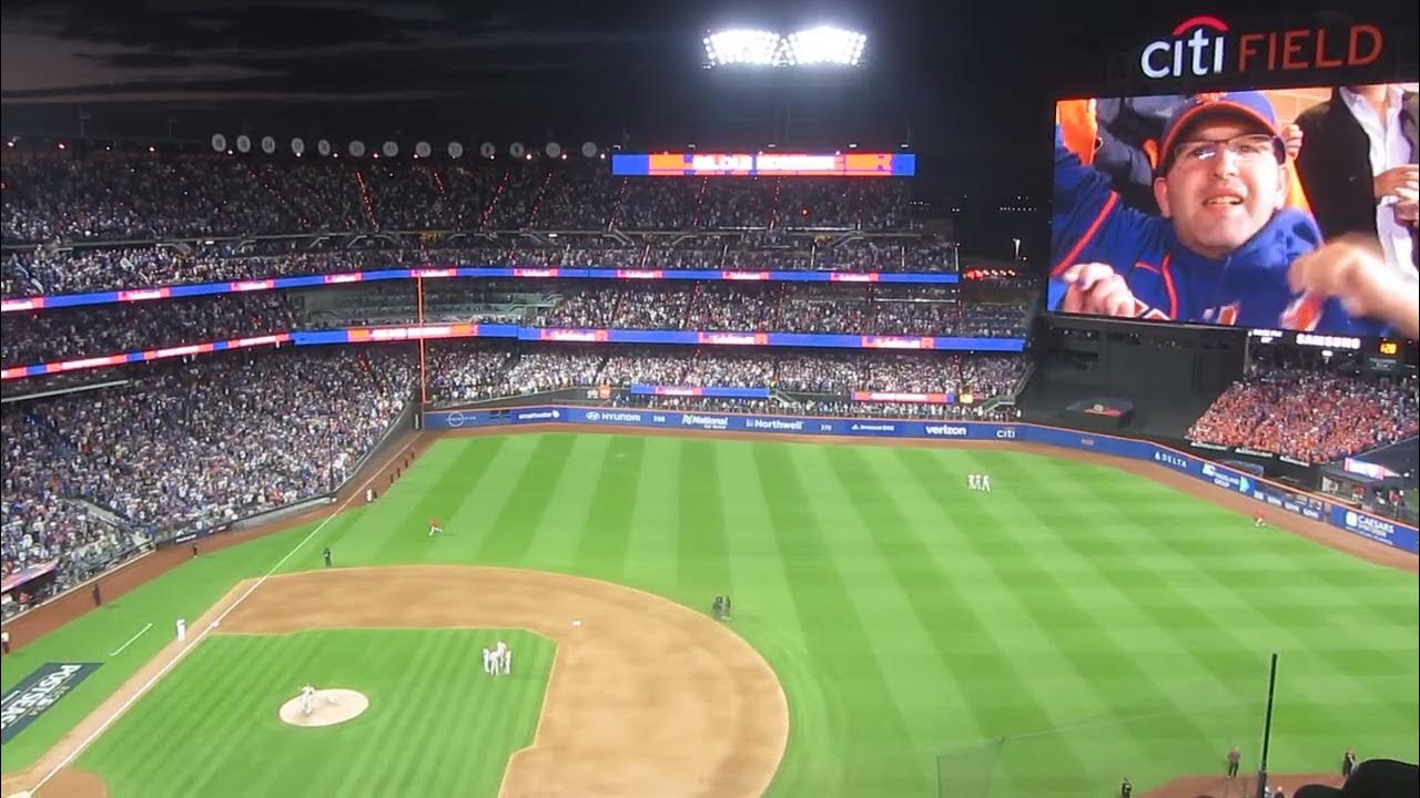 New York Mets NLDS Game Number 3 Crowd Goes Crazy At Citi Field Tuesday October 8, 2024 - YouTube