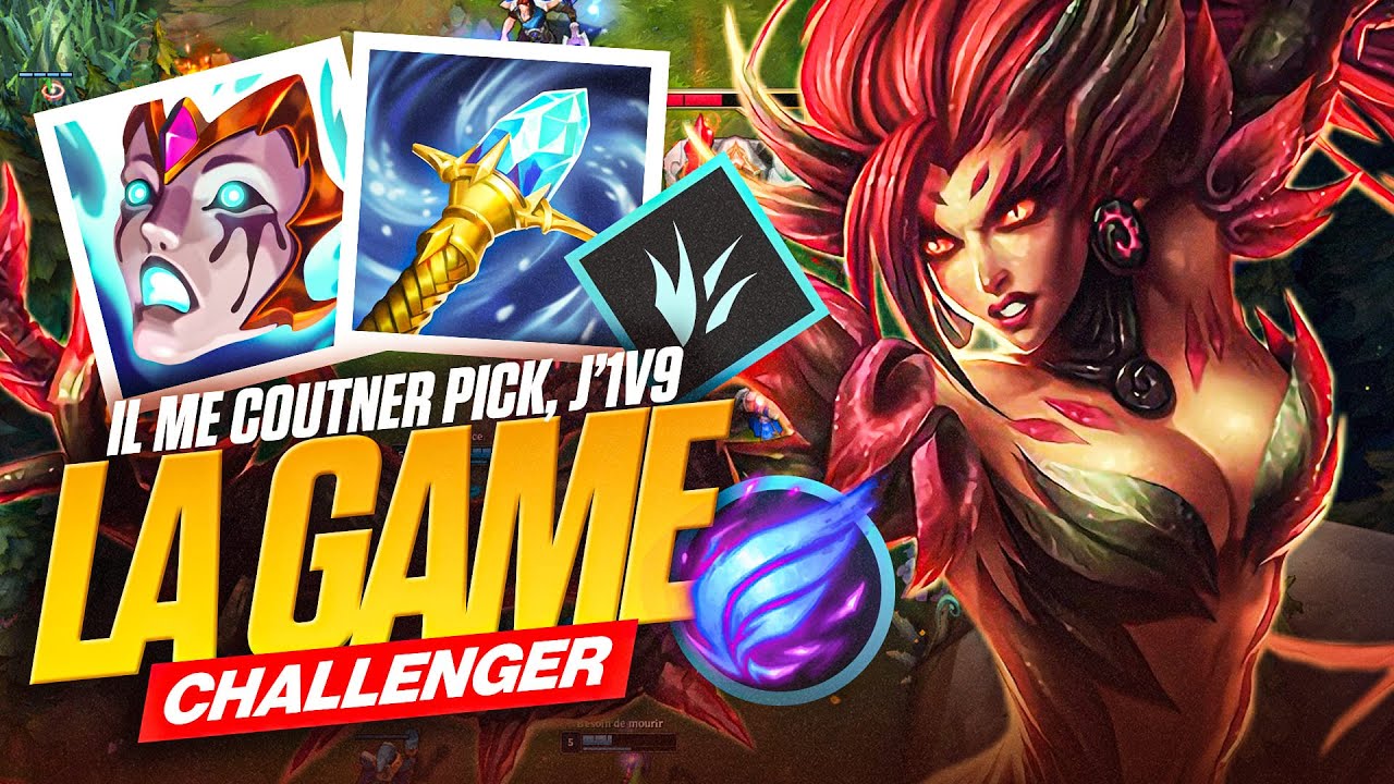 J'1V9 LA GAME ALORS QU'IL ME COUNTER PICK - YouTube