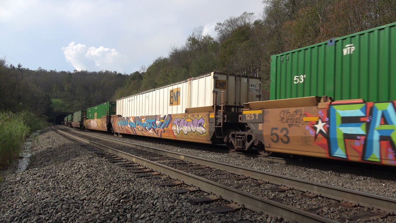 Gallitzin tunnel east portal 4k - YouTube