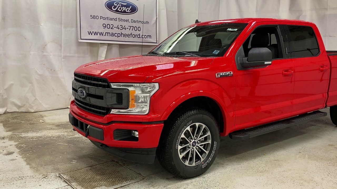Red 2020 Ford F-150 XLT Review - MacPhee Ford - YouTube