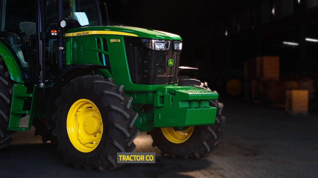 John Deere Africa Middle East | John Deere Tractor | New John Deere 6B Tractor - YouTube