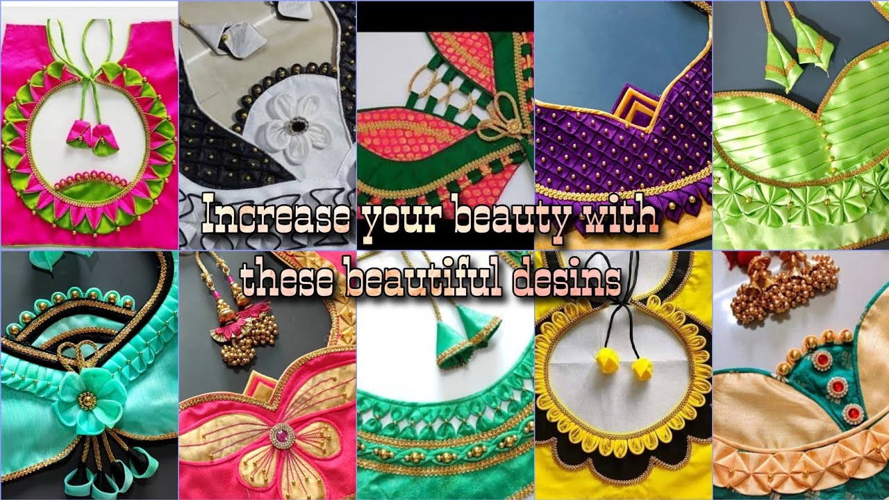 Latest beautiful back neck designs - YouTube