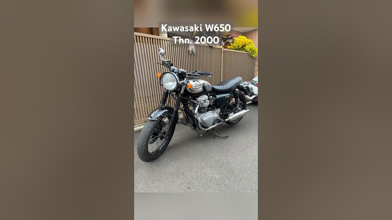 Kawasaki W650 2000, Modern Classic - YouTube