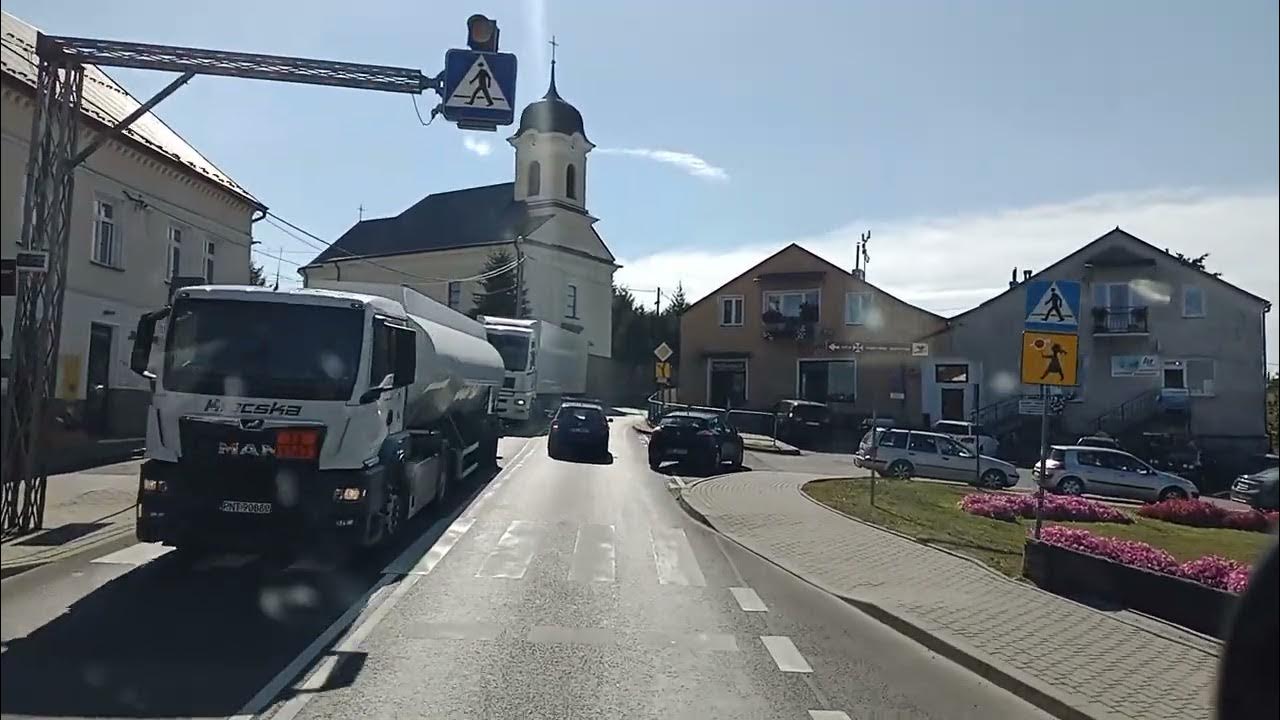 Brzostek dk73 (podkarpackie) - YouTube