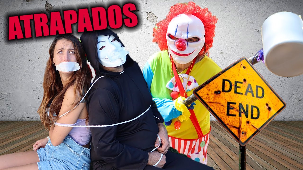 EL PAYASO LOCO NOS SECUESTRA!!! *No podemos escapar...* - YouTube