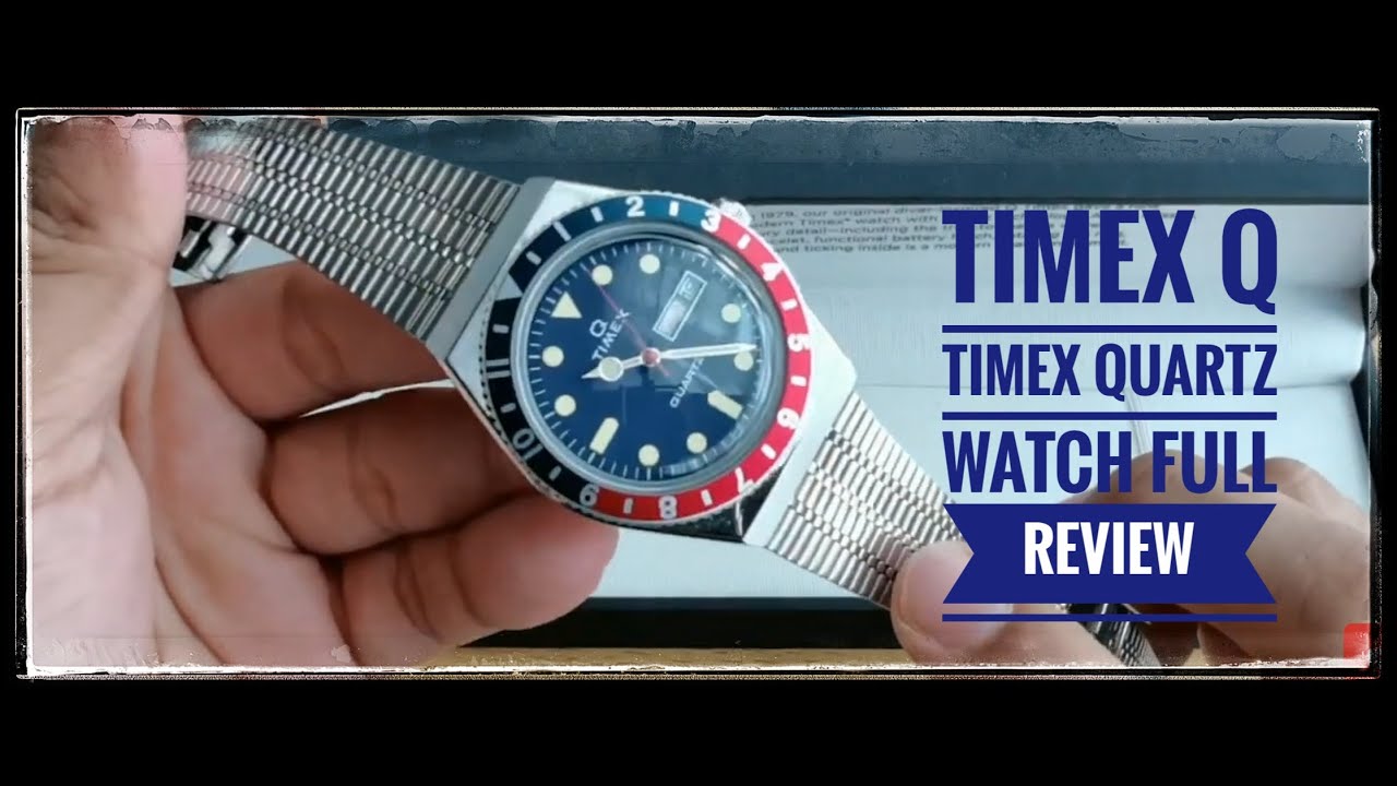 Q Timex Pepsi watch: The Full Review #timex #qtimex - YouTube