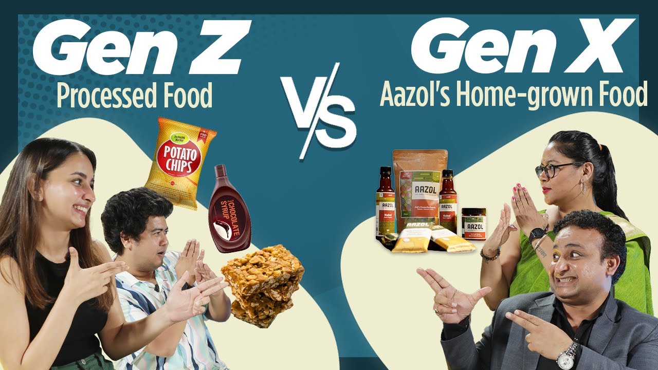 Ultimate Food Challenge: Processed Food Vs Home-Grown Food | Aazol ...