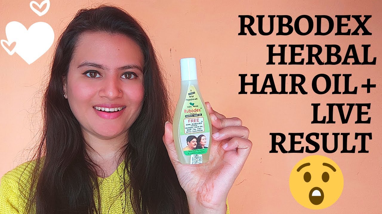 Rubodex Herbal Hair Oil + Review| No More dandruff Problem | Little ...