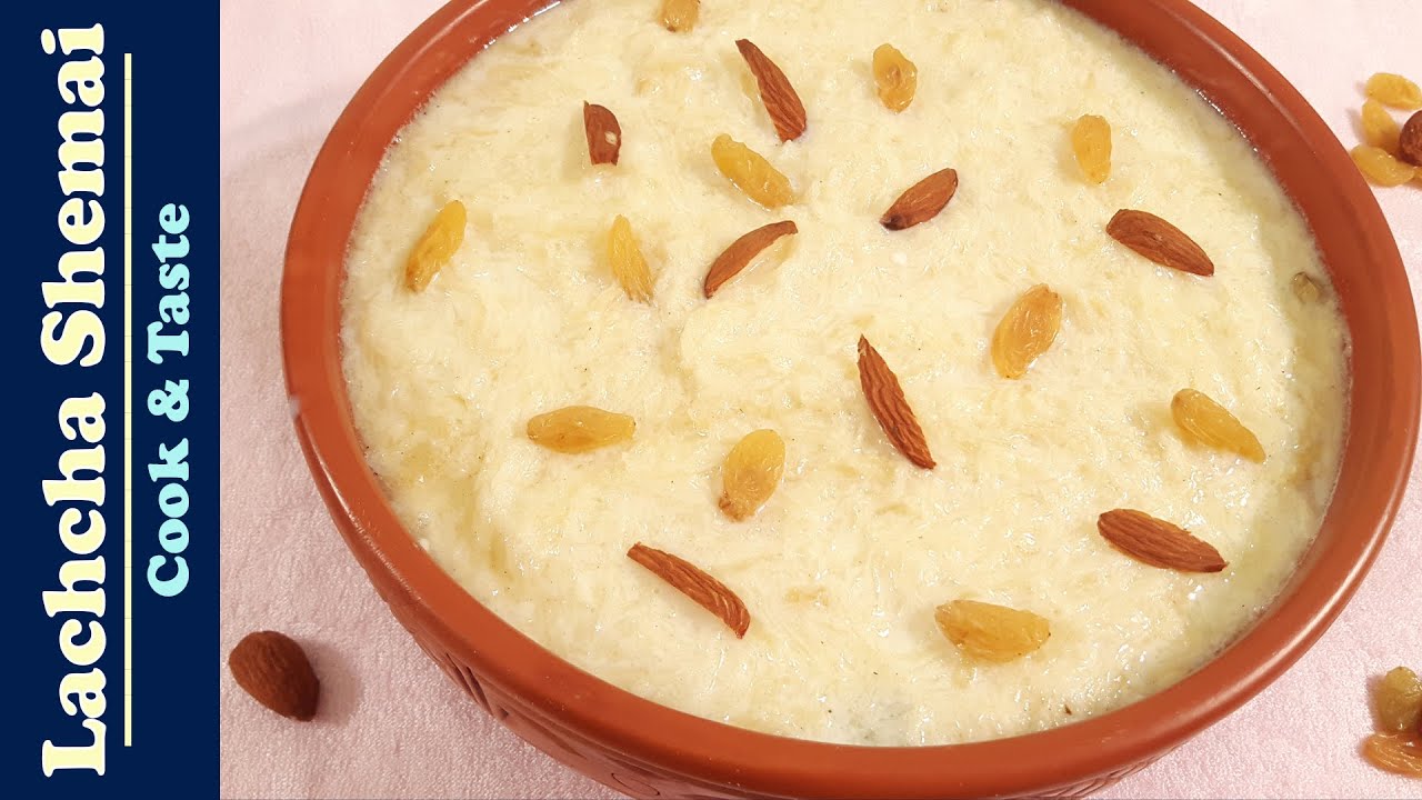 Iftar Item In Lock-Down/Lachcha Shemai Recipe/Eid Special Dessert Item ...
