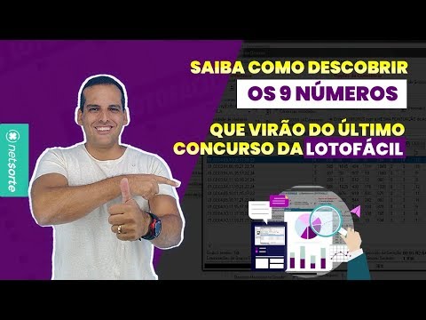 É assim que consigo acertar os 9 números do último concurso da Lotofácil.
