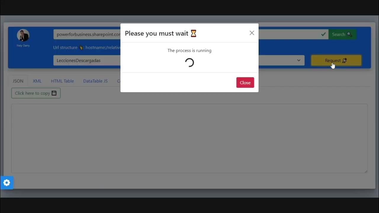 How to export a SharePoint online list to JSON, XML, HTML, Collections Power Apps - YouTube