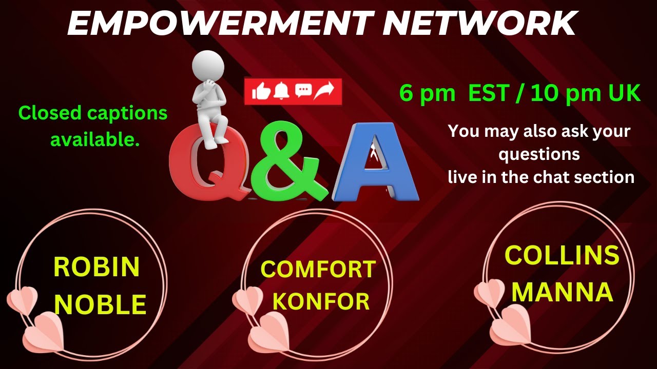 #ONPASSIVE Q&A With Robin Noble and Collins Manna #oconnect - YouTube