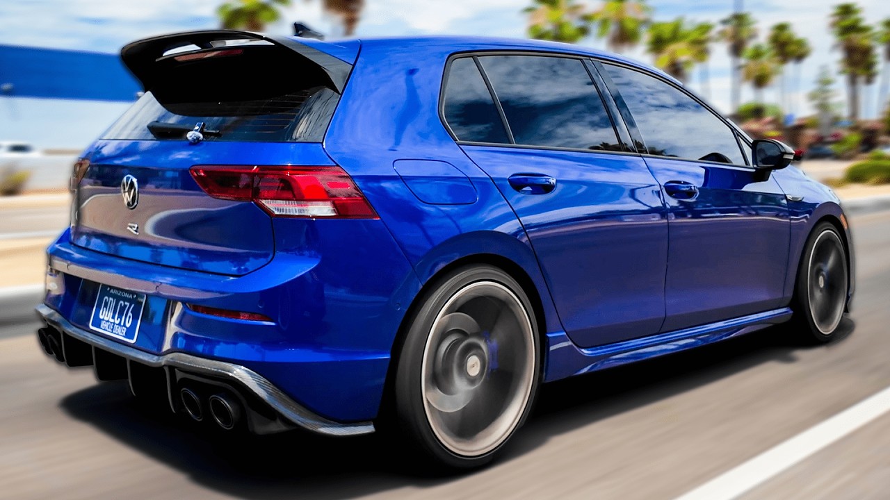 Modifying a Volkswagen MK8 Golf R in 37 Minutes - YouTube