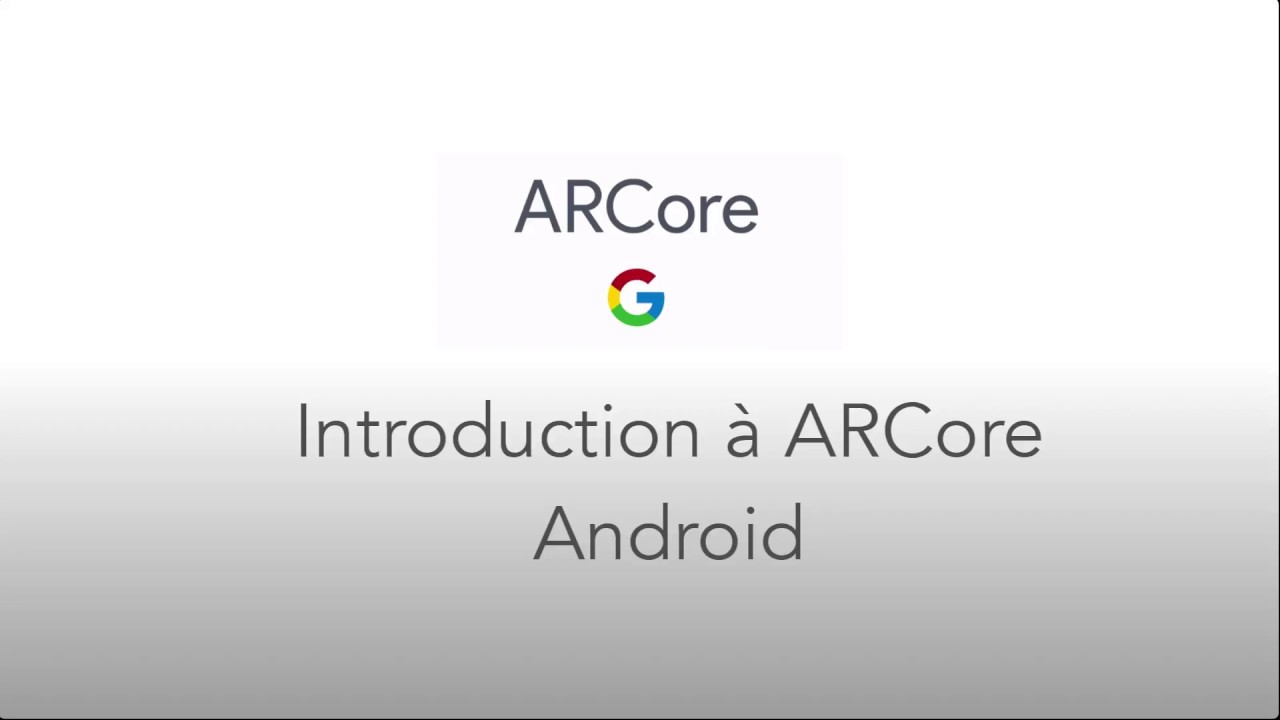 Réalité augmentée avec ARCore et Unity - Ground plane - Introduction - YouTube