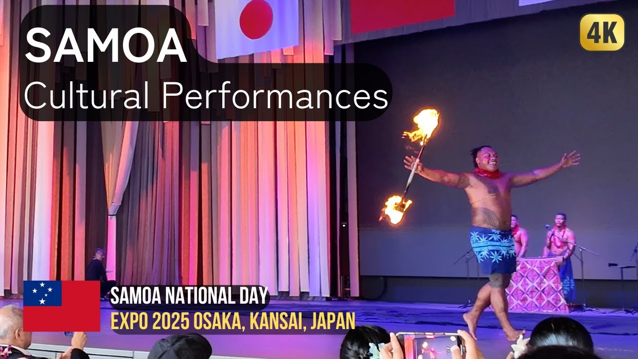 Samoa National Day | Cultural Performances| Expo 2025 Osaka, Kansai ...