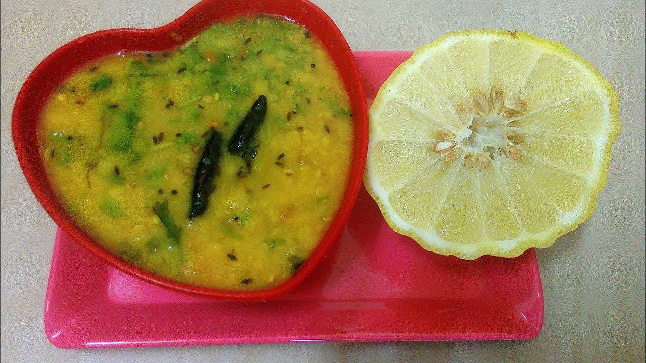 Dabbakaya Pappu | Citron Dal - YouTube