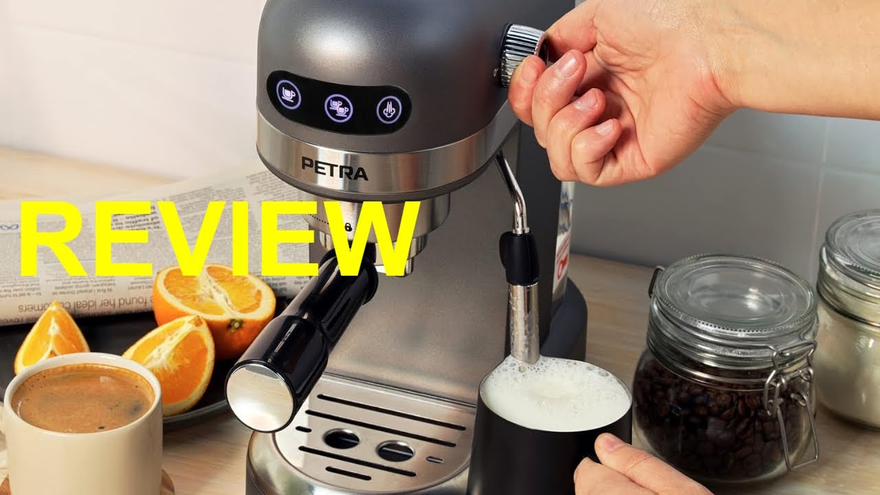 Petra PT5240 Espresso Coffee Machine review - YouTube
