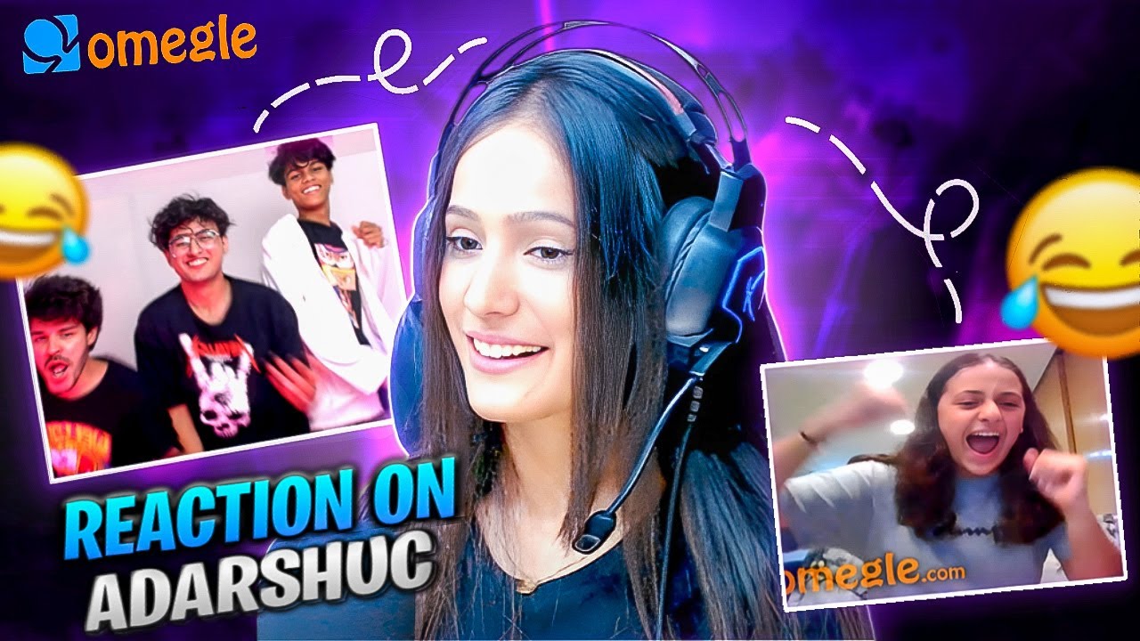 Reacting on @adarshuc Omegle Funny Dancing Video | Adarsh Singh Omegle ...