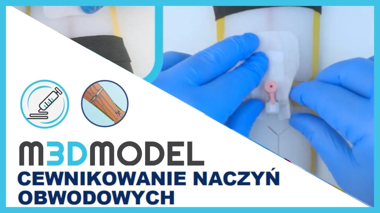 M3DMODEL | Cewnikowanie żył obwodowych | (+NAPISY [PL]) - YouTube