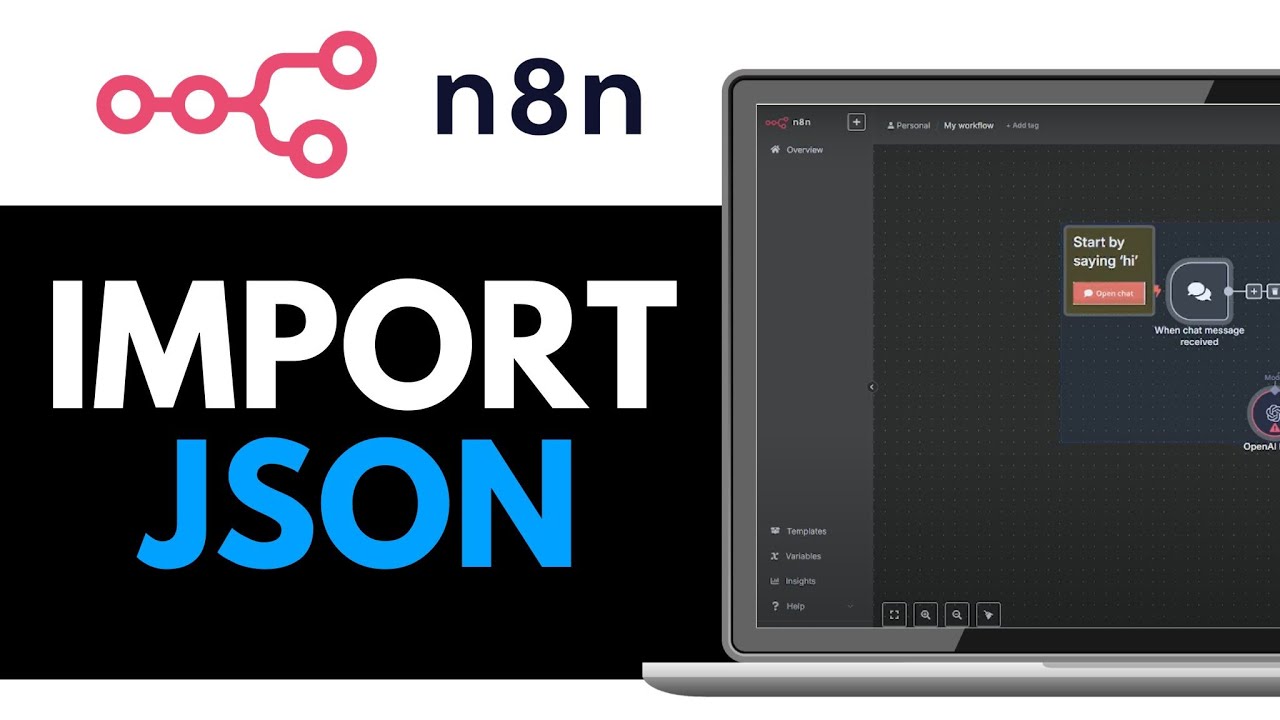 How to Import JSON File in n8n 2025 (Step-by-Step) - YouTube