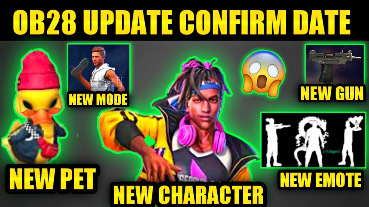 FREE FIRE NEW UPDATE 2021 || OB28 FREE FIRE UPDATE || FREE FIRE OB28 ...
