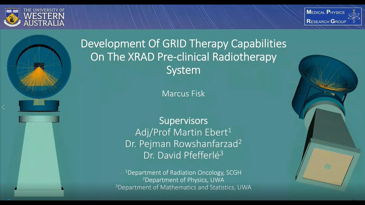 Marcus Fisk, Development of grid therapy capabilities on the XRad pre ...