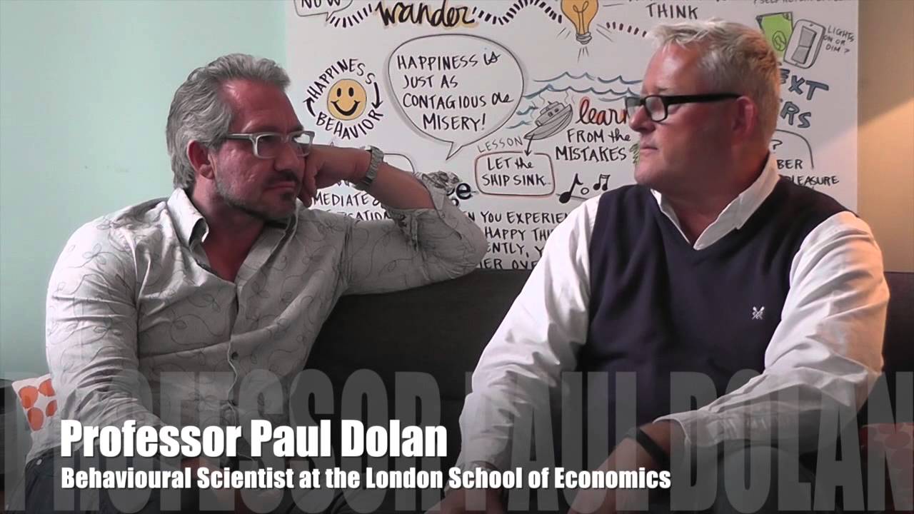Professor Paul Dolan's Happiness by Design at Work - YouTube