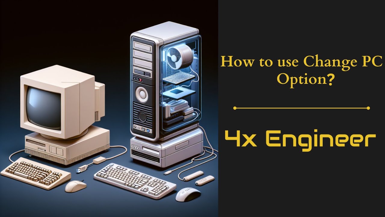 How to use Change PC Option? | Hindi Video | 4x Engineer - YouTube