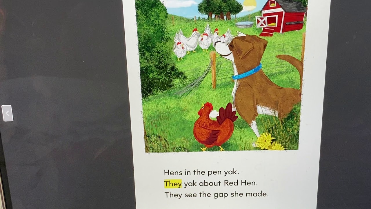 Week 4 Decodable Reader- Get Red Hen - YouTube
