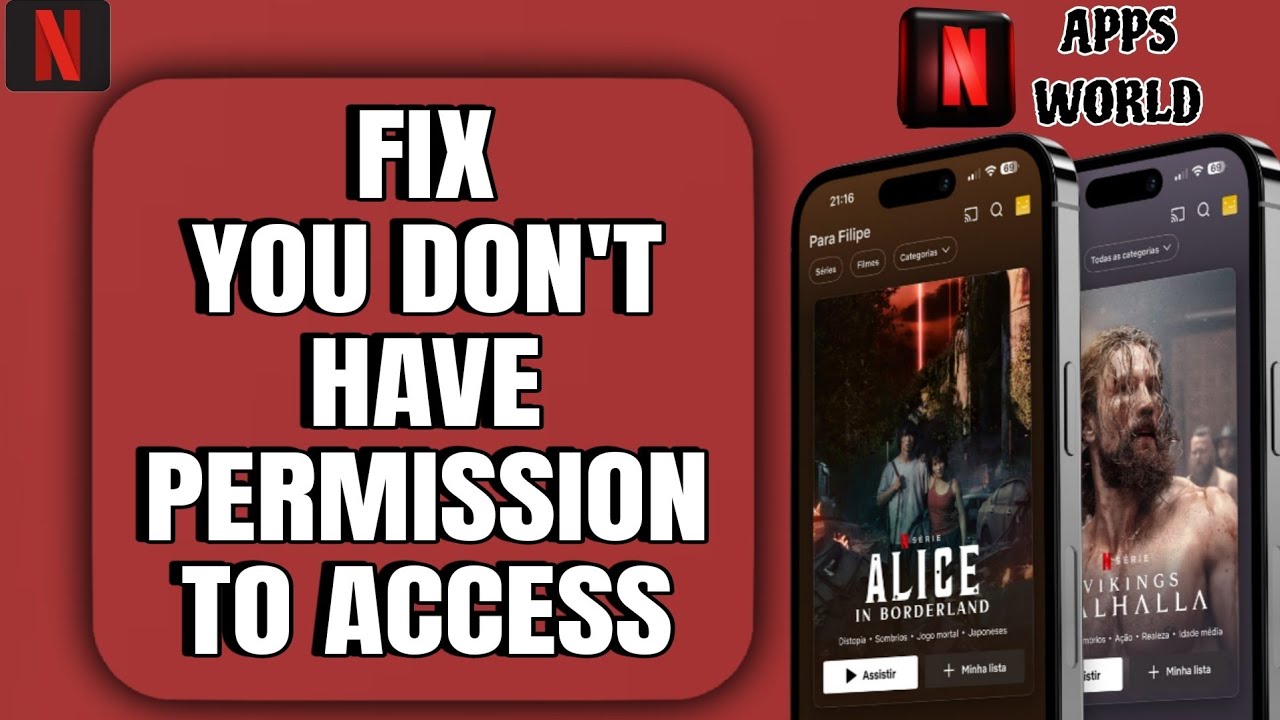 How To Fix And Solve You Don't Have Permission To Access On Netflix App ...