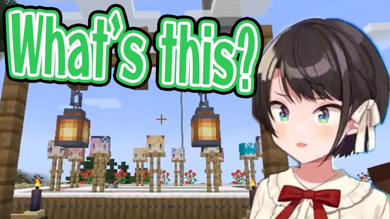 Subaru found out Suba-Choco-Luna in Luna's invention【Hololive/Minecraft ...