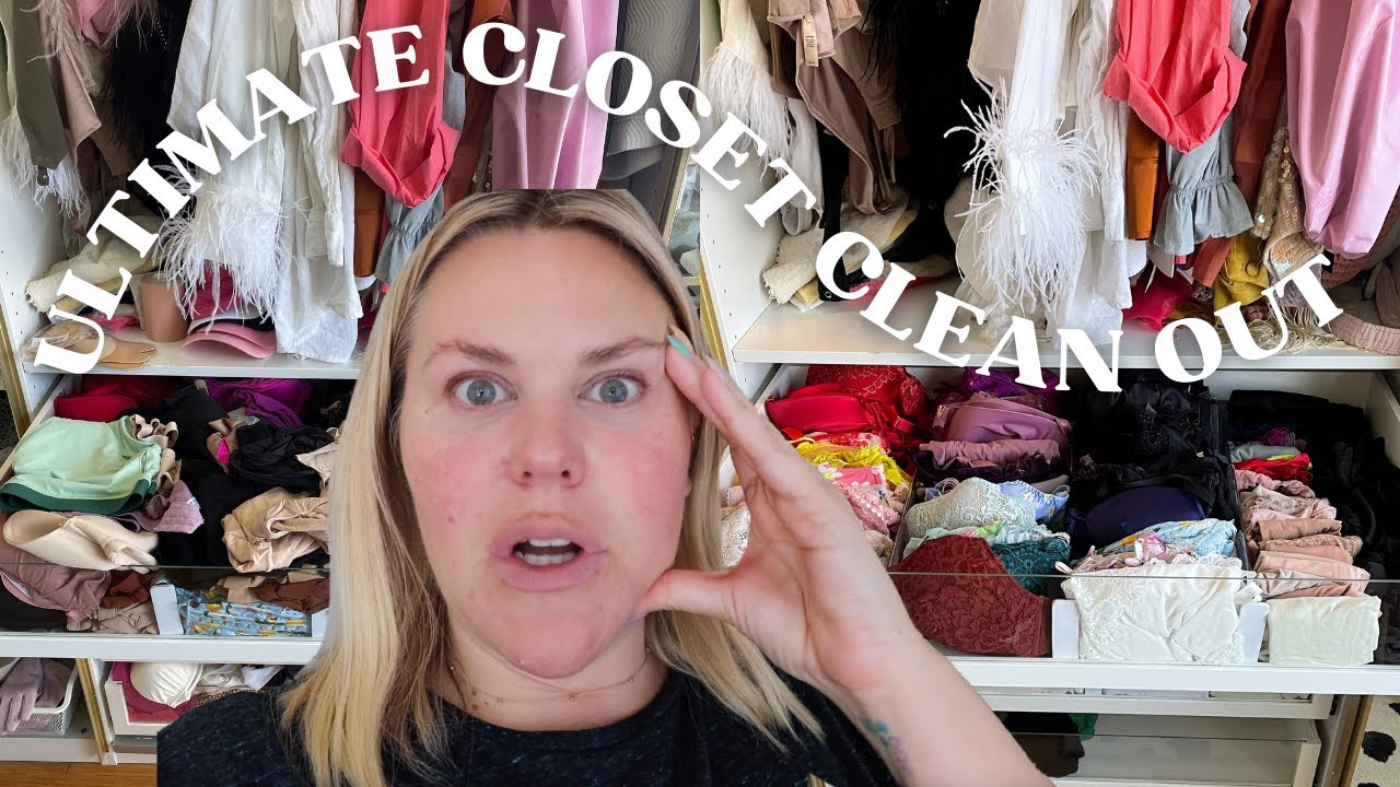 ULTIMATE CLOSET CLEAN OUT WITH A PROFESSIONAL ORGANIZER - YouTube