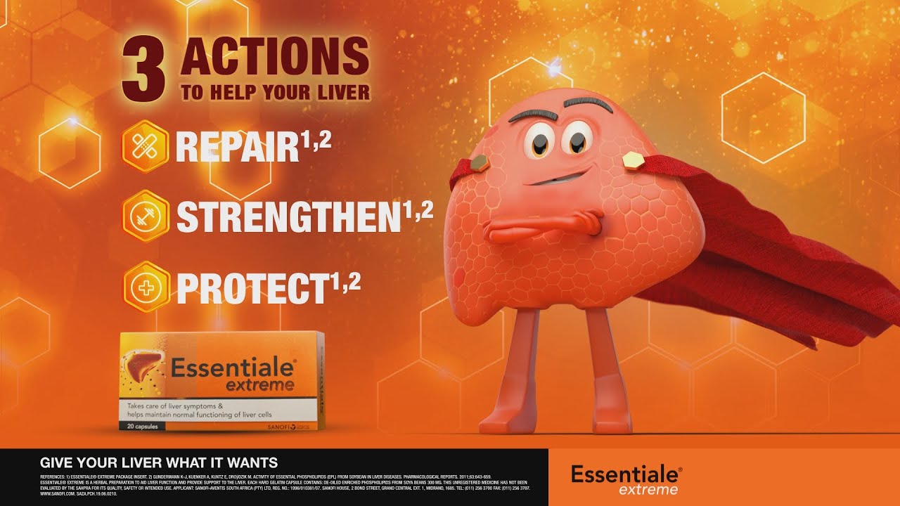 Essentiale® Extreme | 3 Actions to Help Your Liver - YouTube