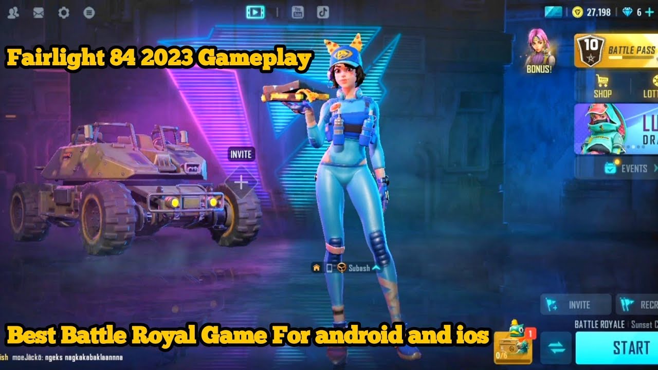 Fairlight 84 2023 Gameplay Best Battle Royal Game - YouTube