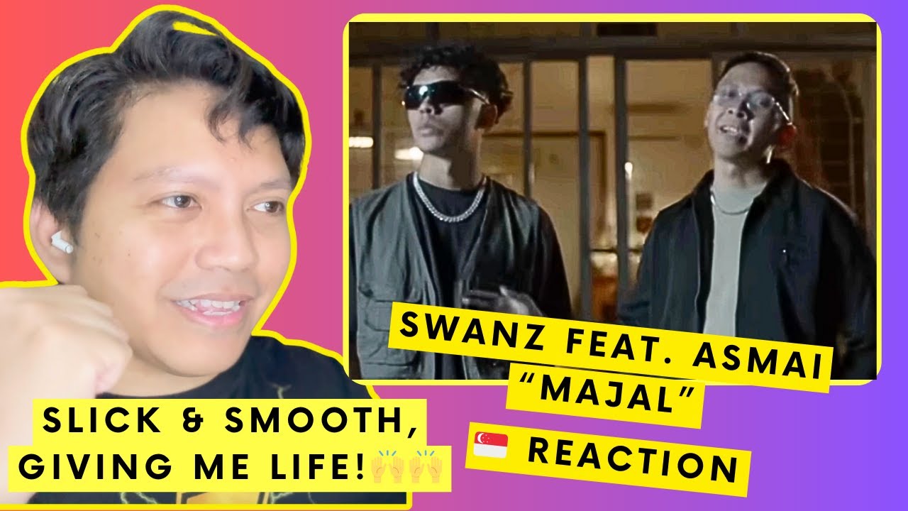 Swanz feat. Asmai - Majal (Official Music Video) | REACTION - YouTube