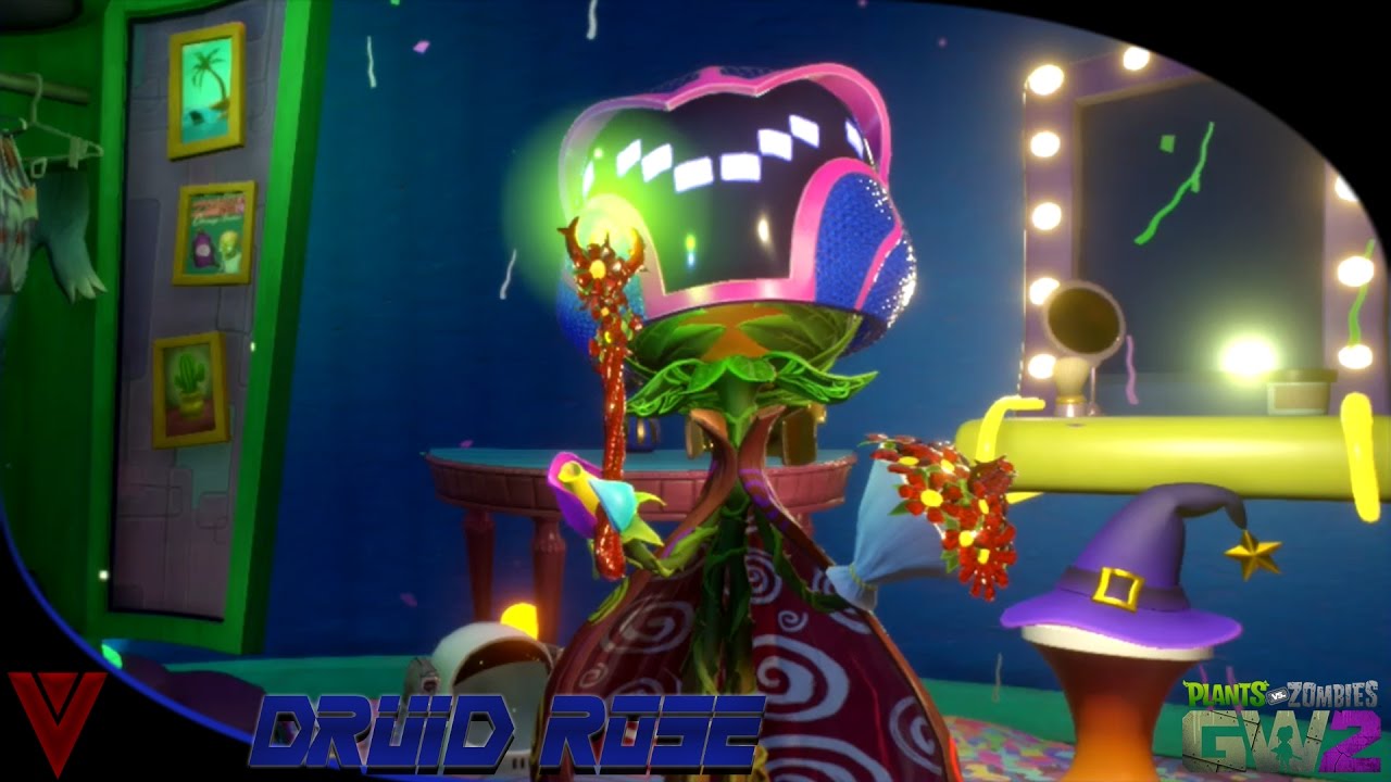 Plants Vs Zombies Garden Warfare 2 Gems - Druid Rose - YouTube